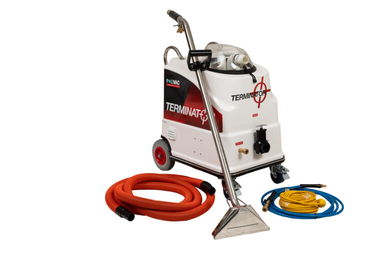 POLIVAC TERMINATOR – Carpet Extractor - W/ 10m Solution And Vacuum Hose ...