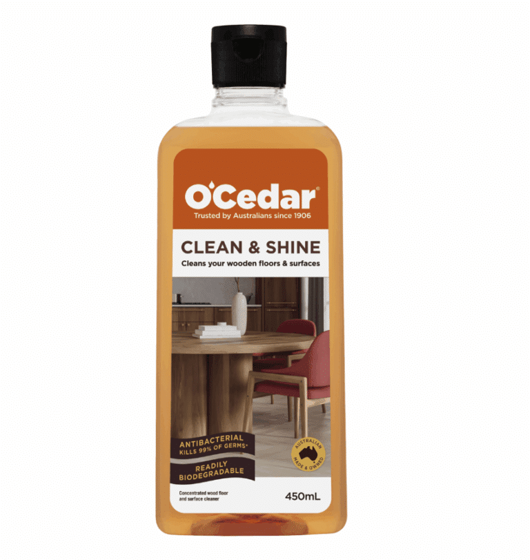 O'Cedar Clean & Shine - Timber And Floor Cleaner - 450ml - Diamond Globe